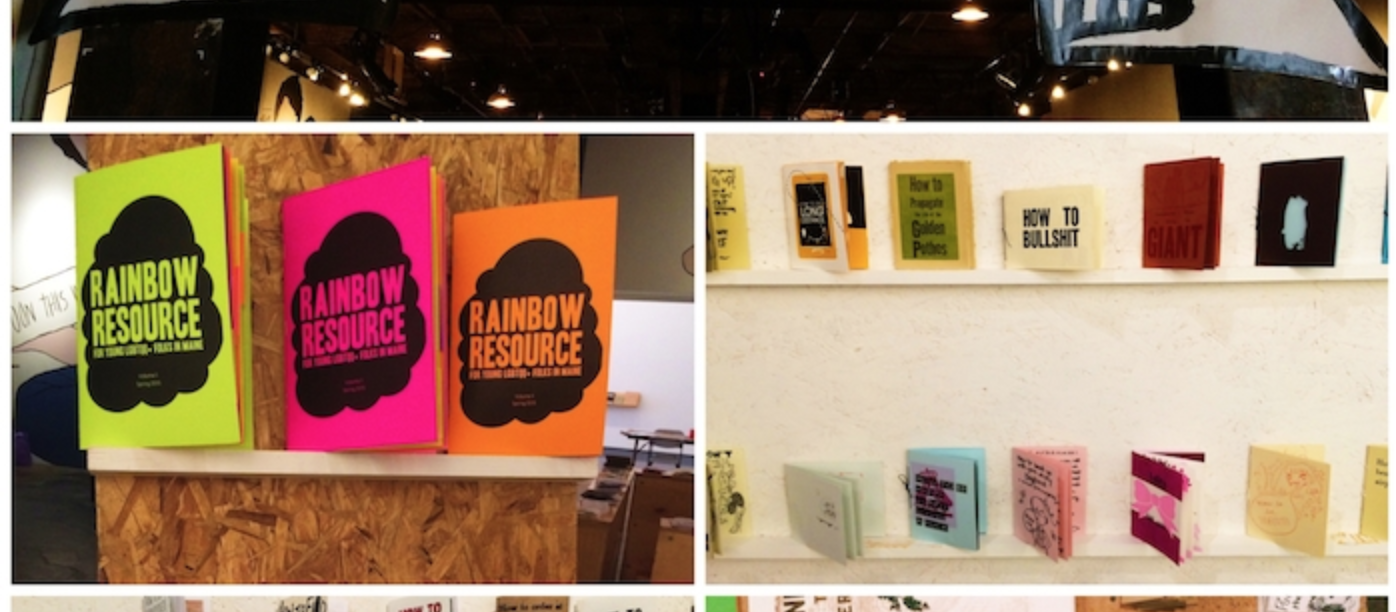Zine + Broadside Pop Up Fair & Reading Room – SPACE