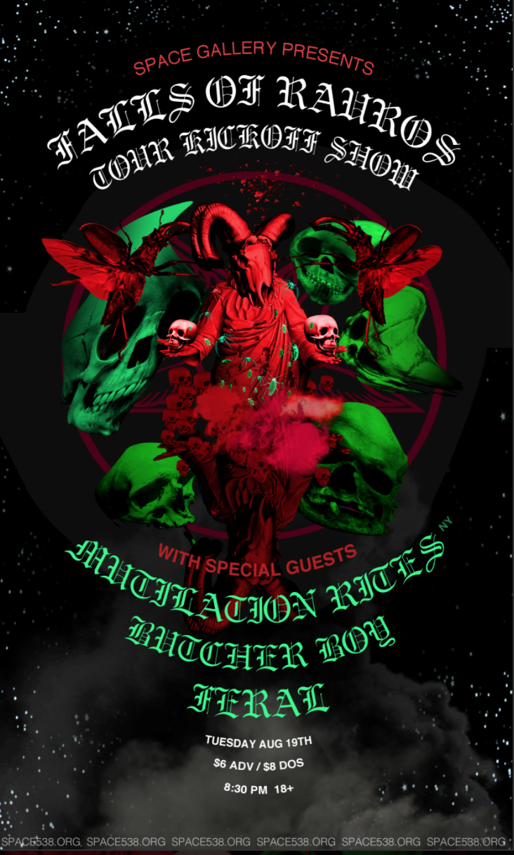 Falls Of Rauros Tour Kickoff – SPACE