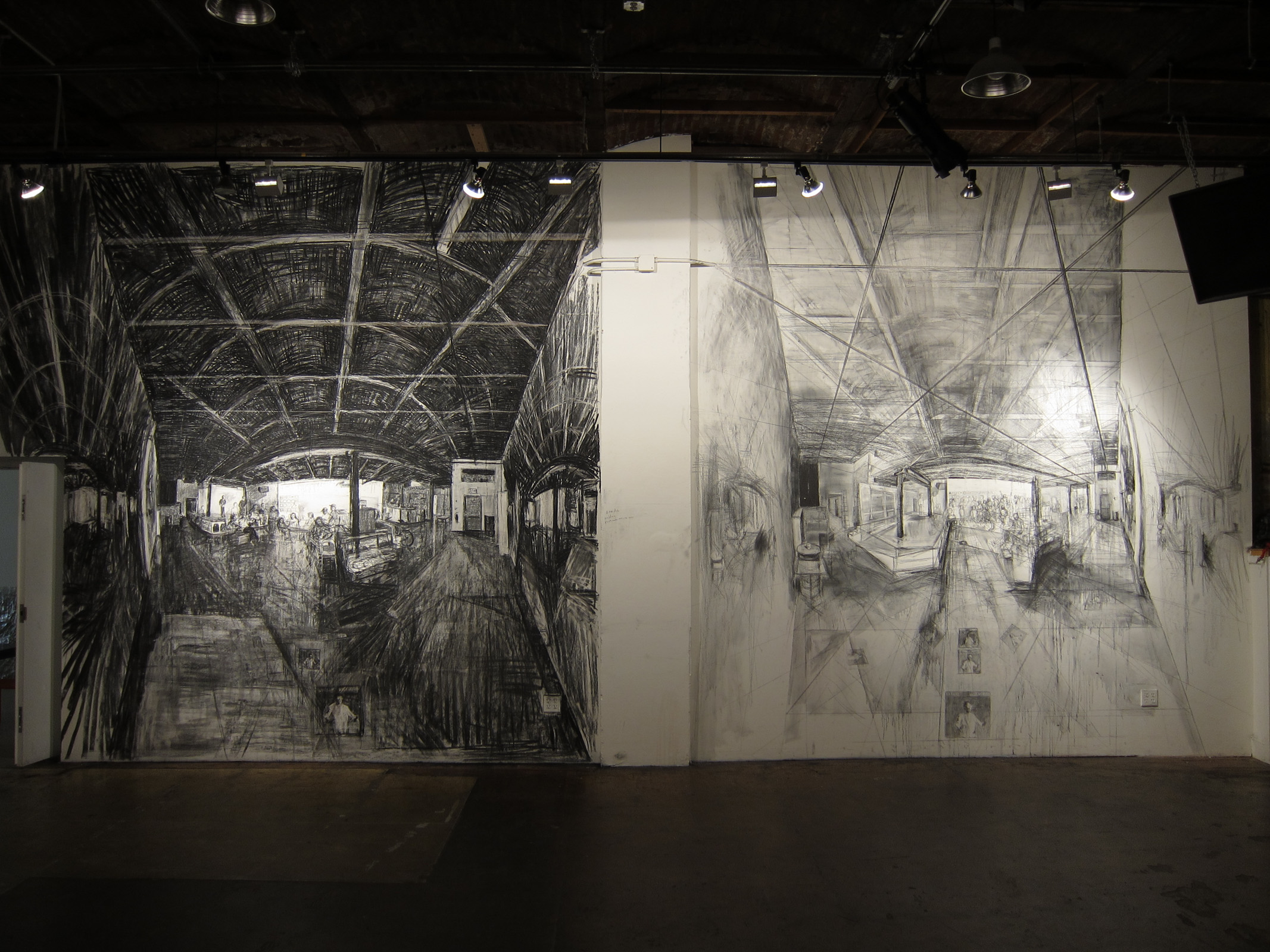 Wall Drawing / Covers – SPACE