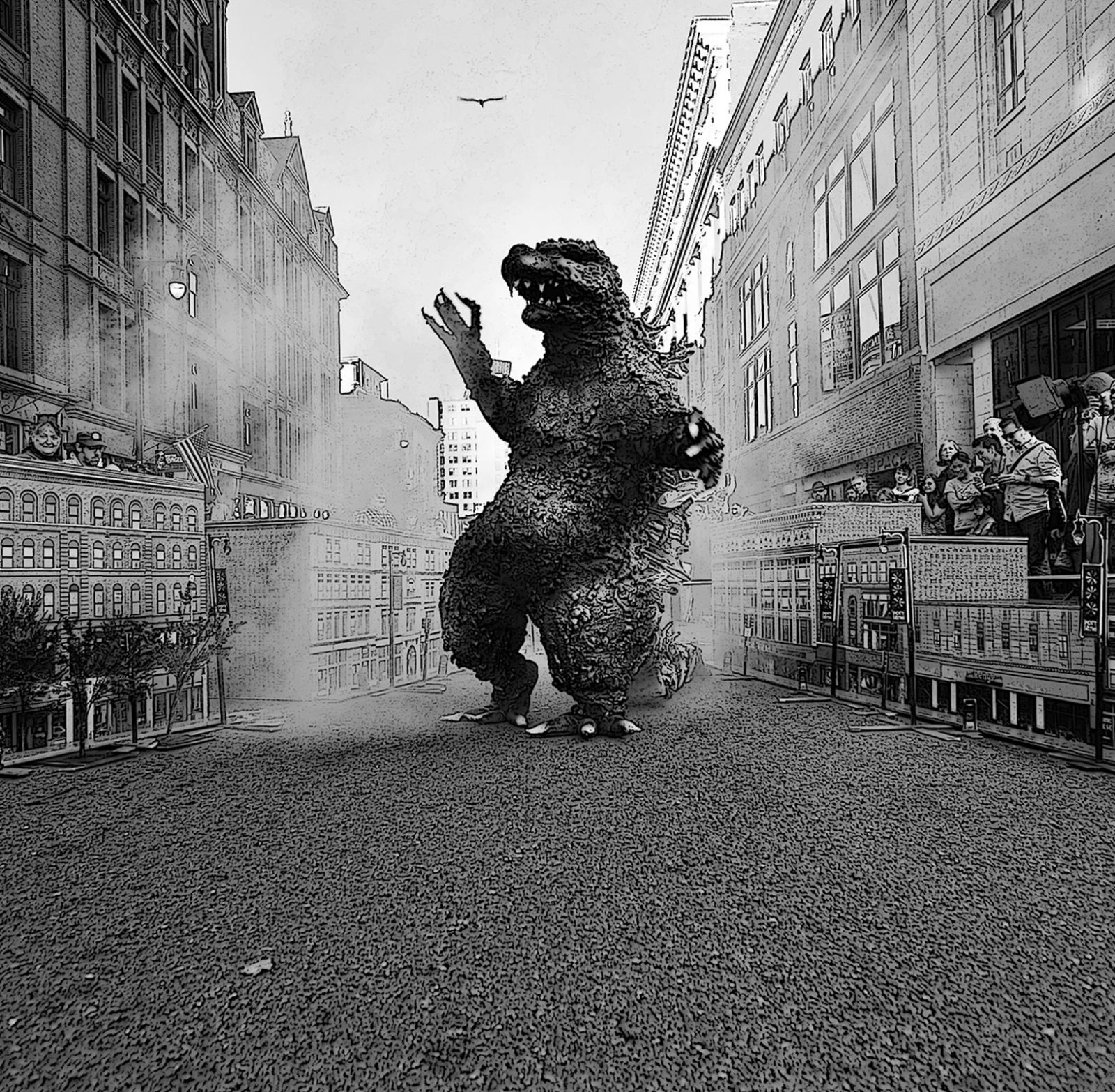 Godzilla Attacks – SPACE