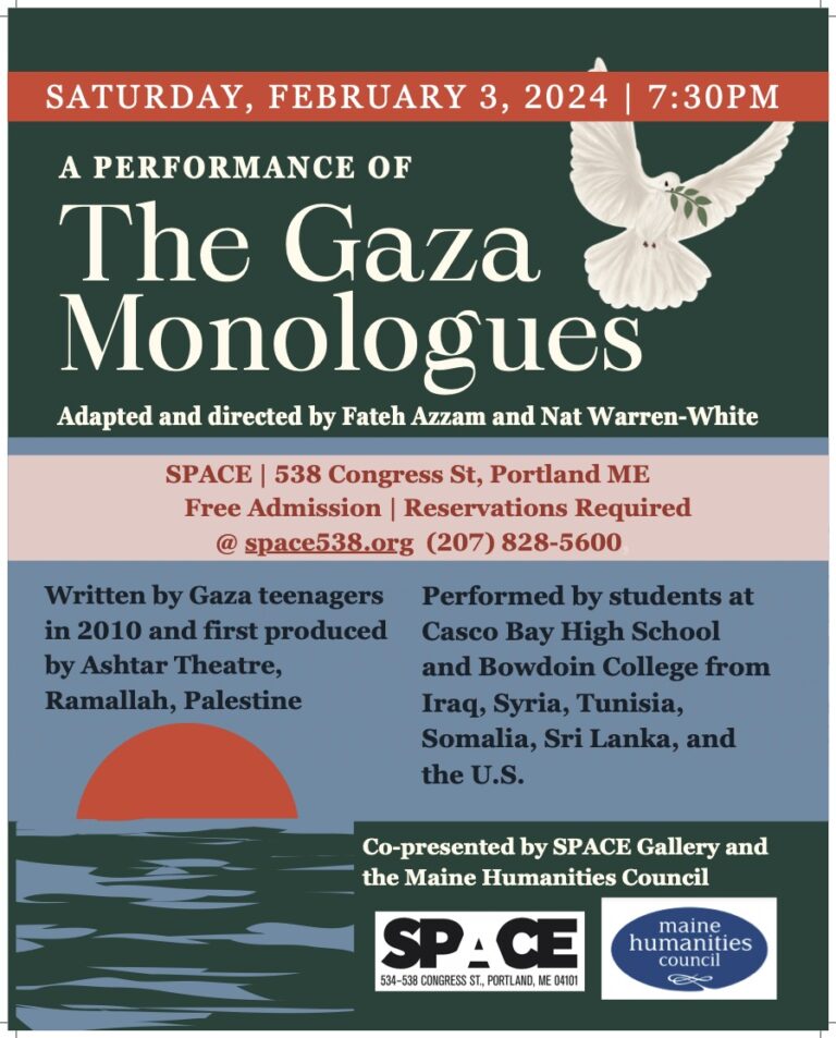 The Gaza Monologues – SPACE