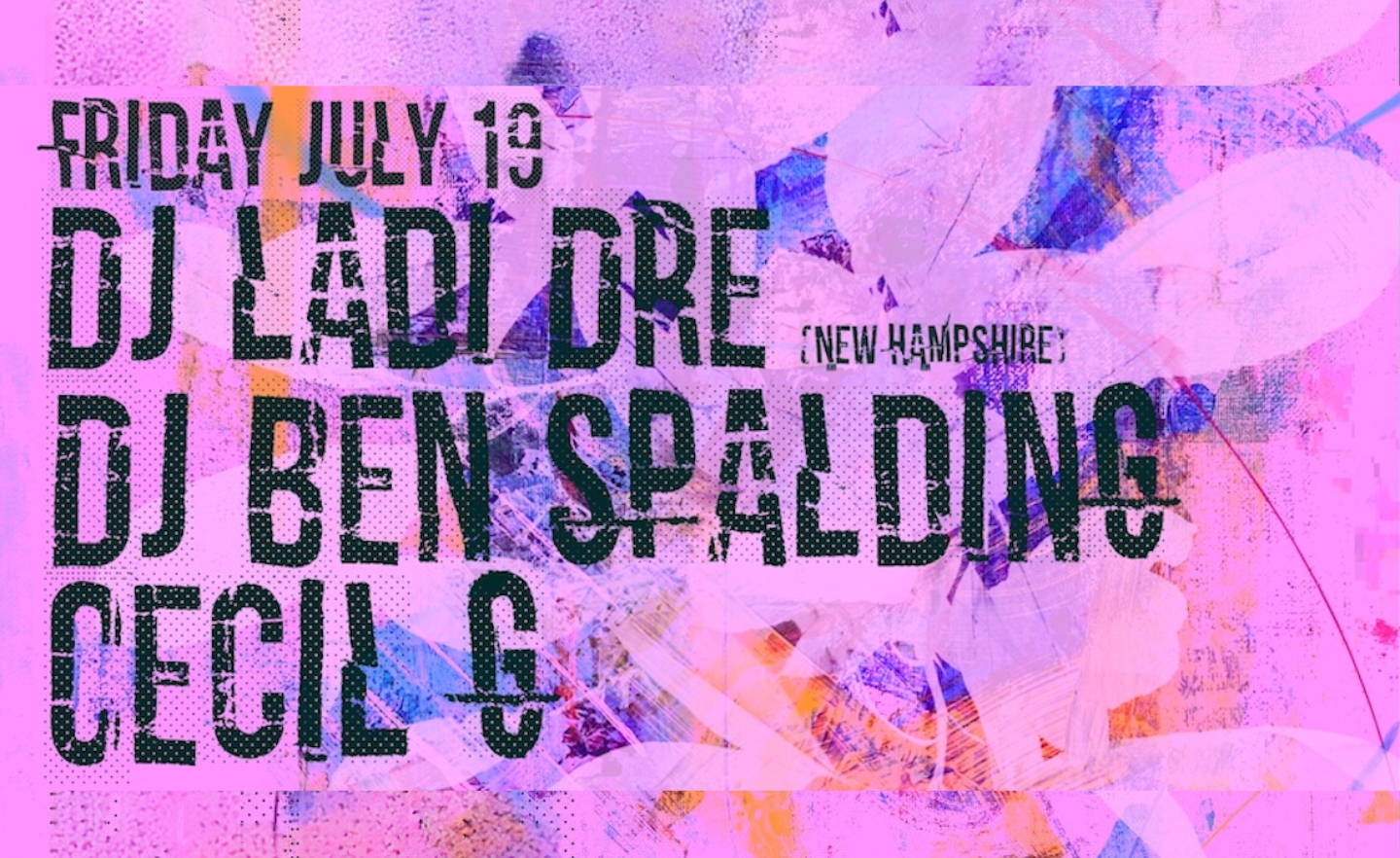 Moonshake with DJ Ladi Dre, DJ Ben Spalding and Cecil G. [21+] – SPACE