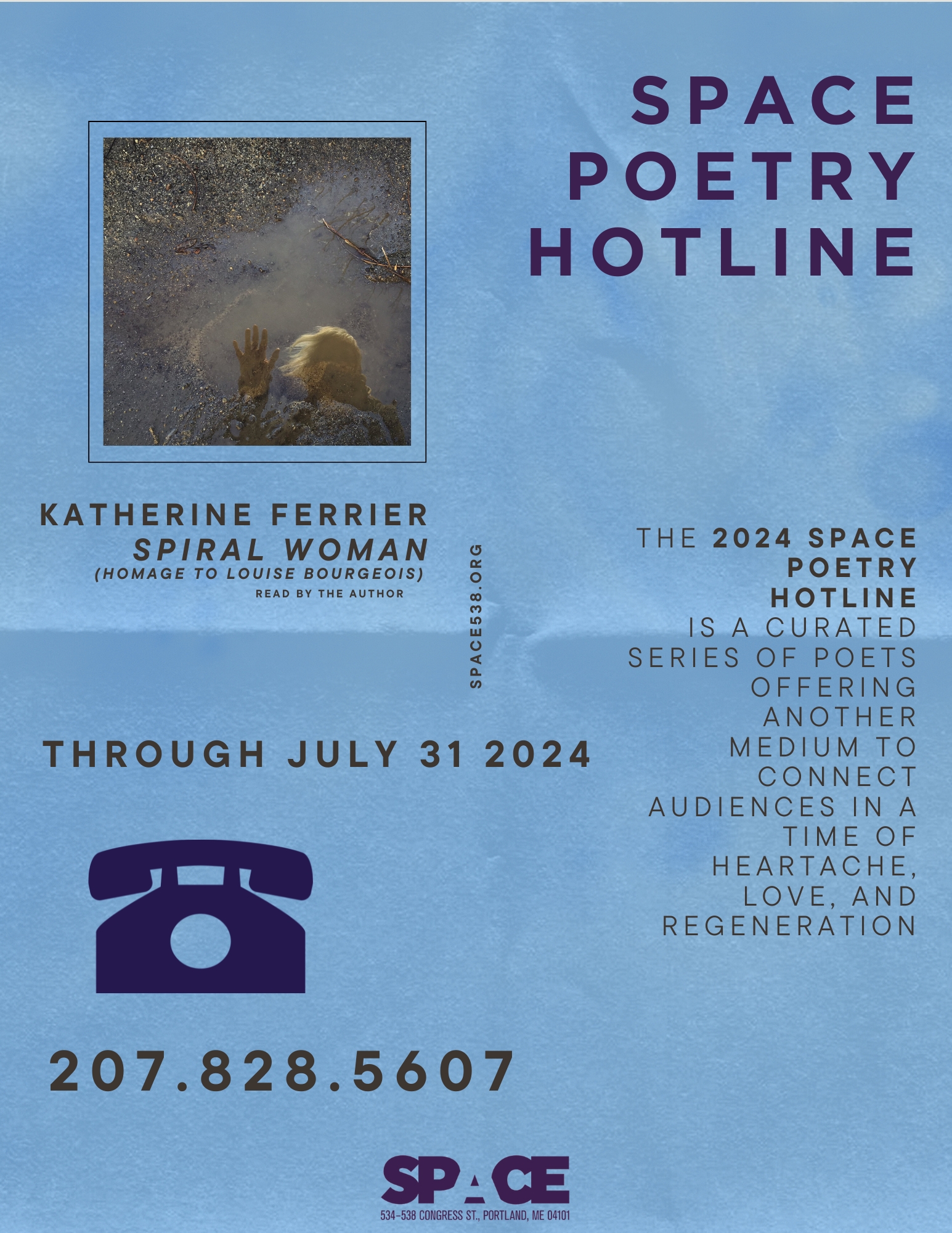The SPACE Poetry Hotline – SPACE