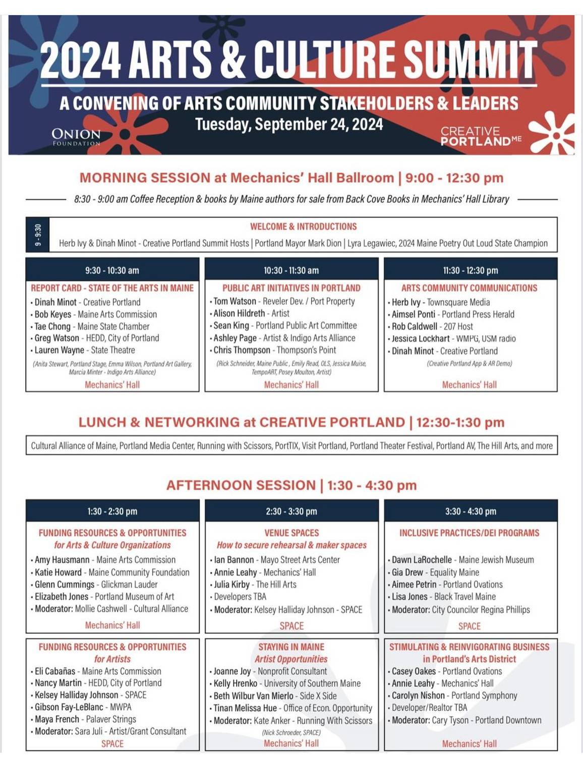 Creative Portland Arts & Culture Summit Panel: Inclusive Practices ...