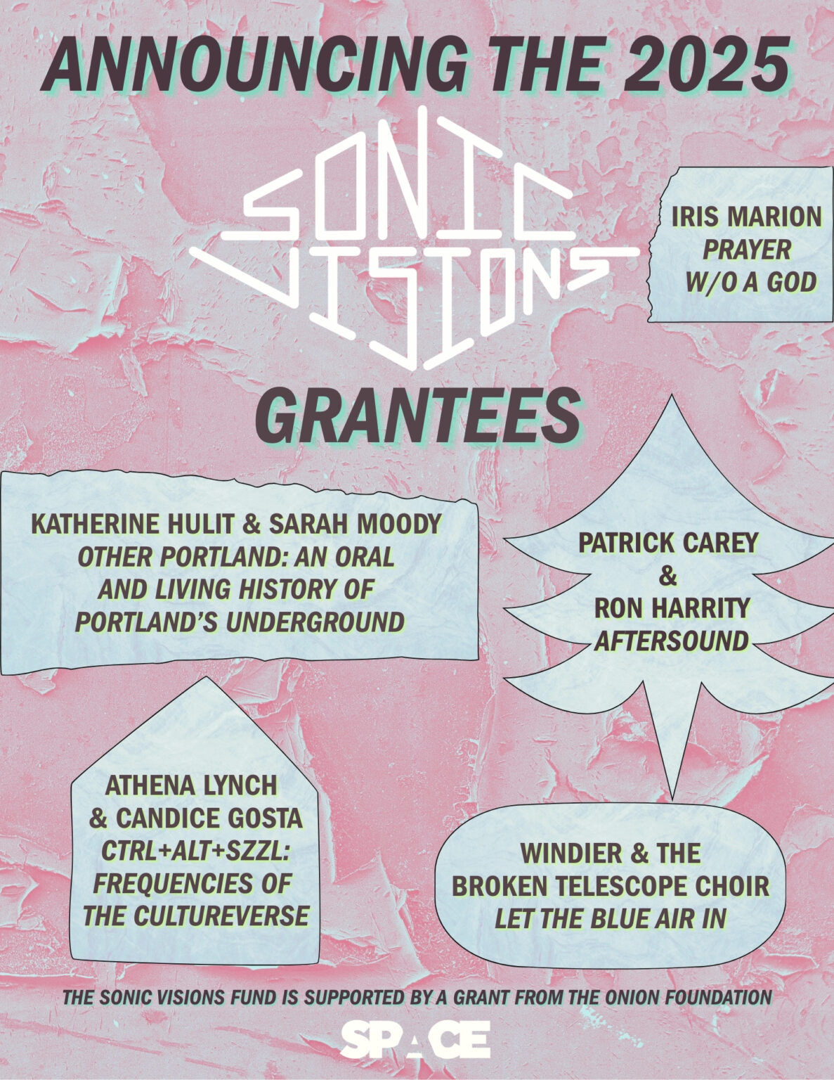 Announcing the 2025 Sonic Visions grantees – SPACE